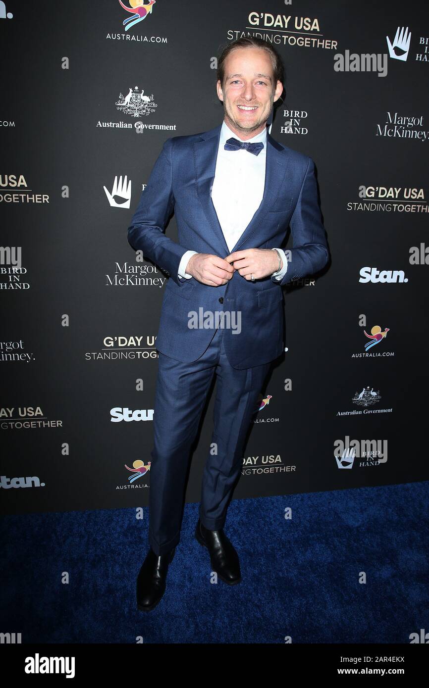 Guy Turland attends the G'Day USA 2020 held at the Beverly Wilshire ...