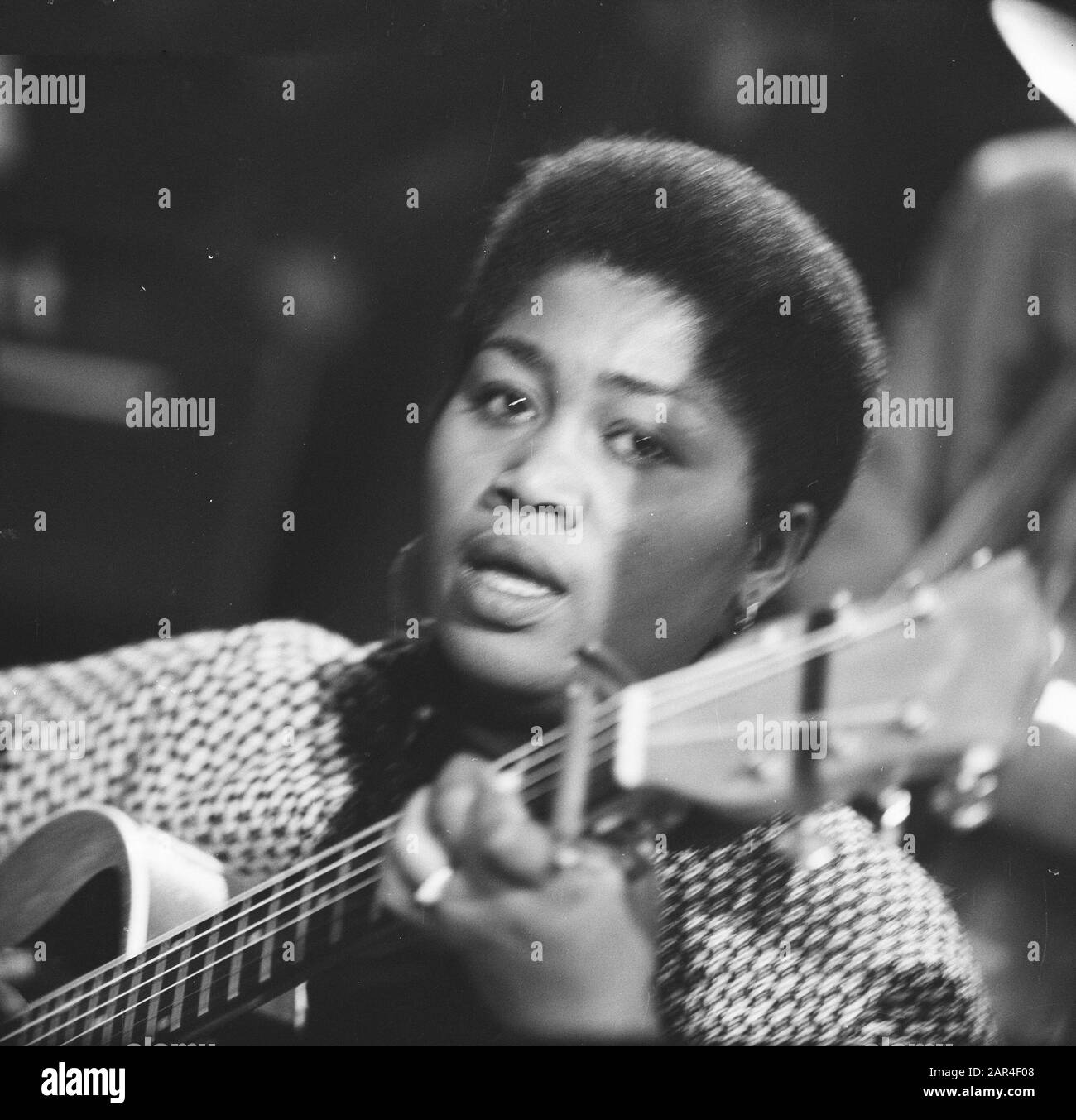 Odette, gospel singer in Amsterdam. Portrait Date: 4 December 1961 ...
