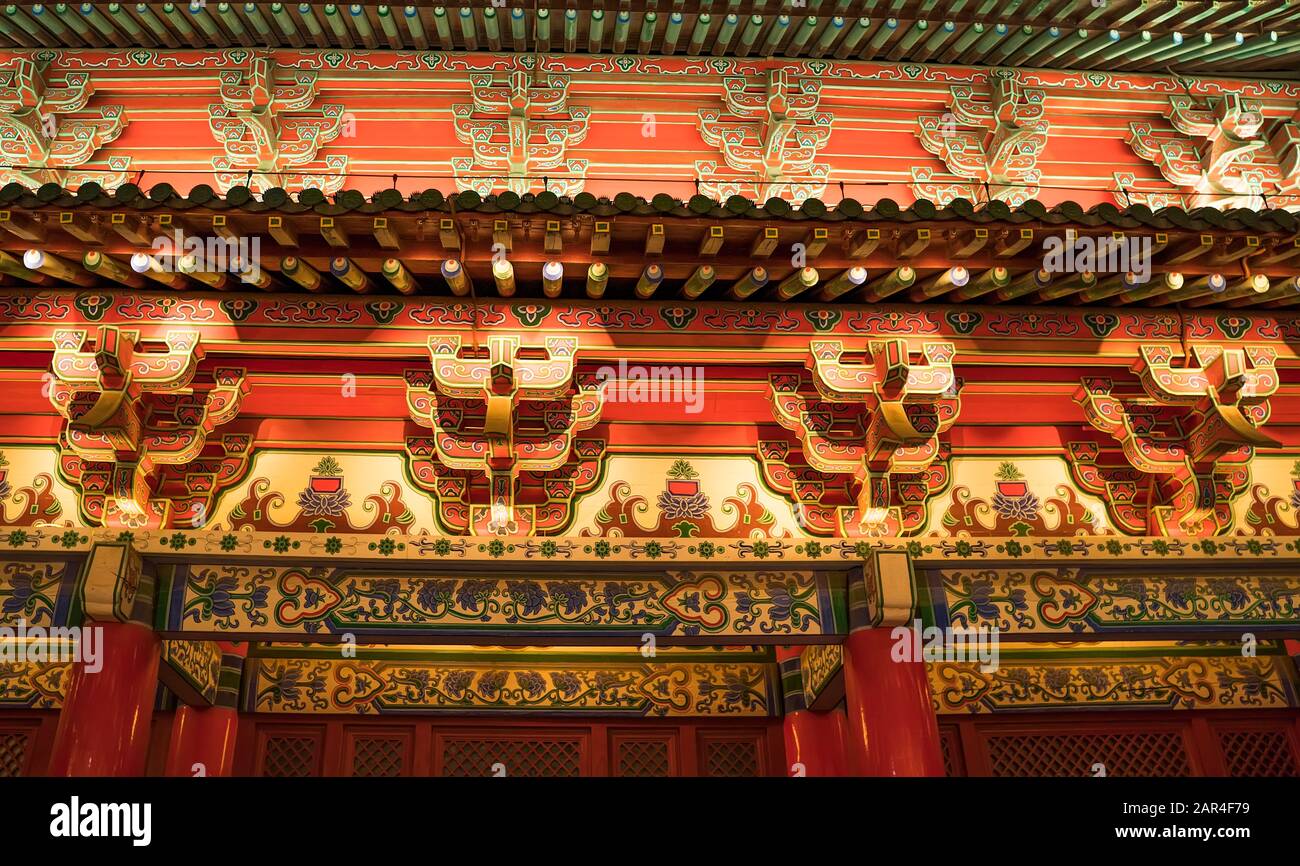 teng wang pavilion in nan chang jiang xi province China at night Stock ...