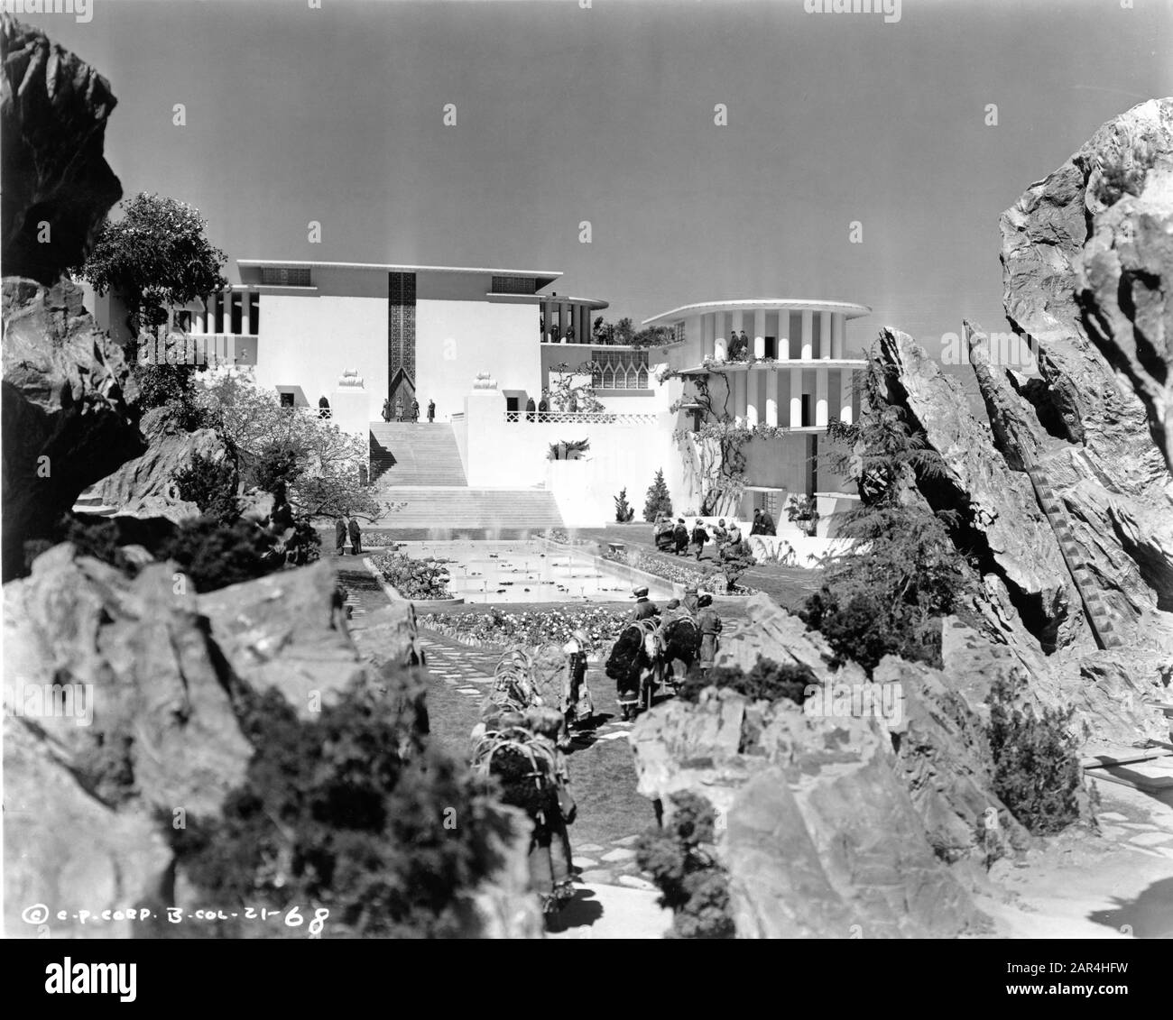 Arrival At Tibetan Lamasery in LOST HORIZON 1937 director FRANK CAPRA ...