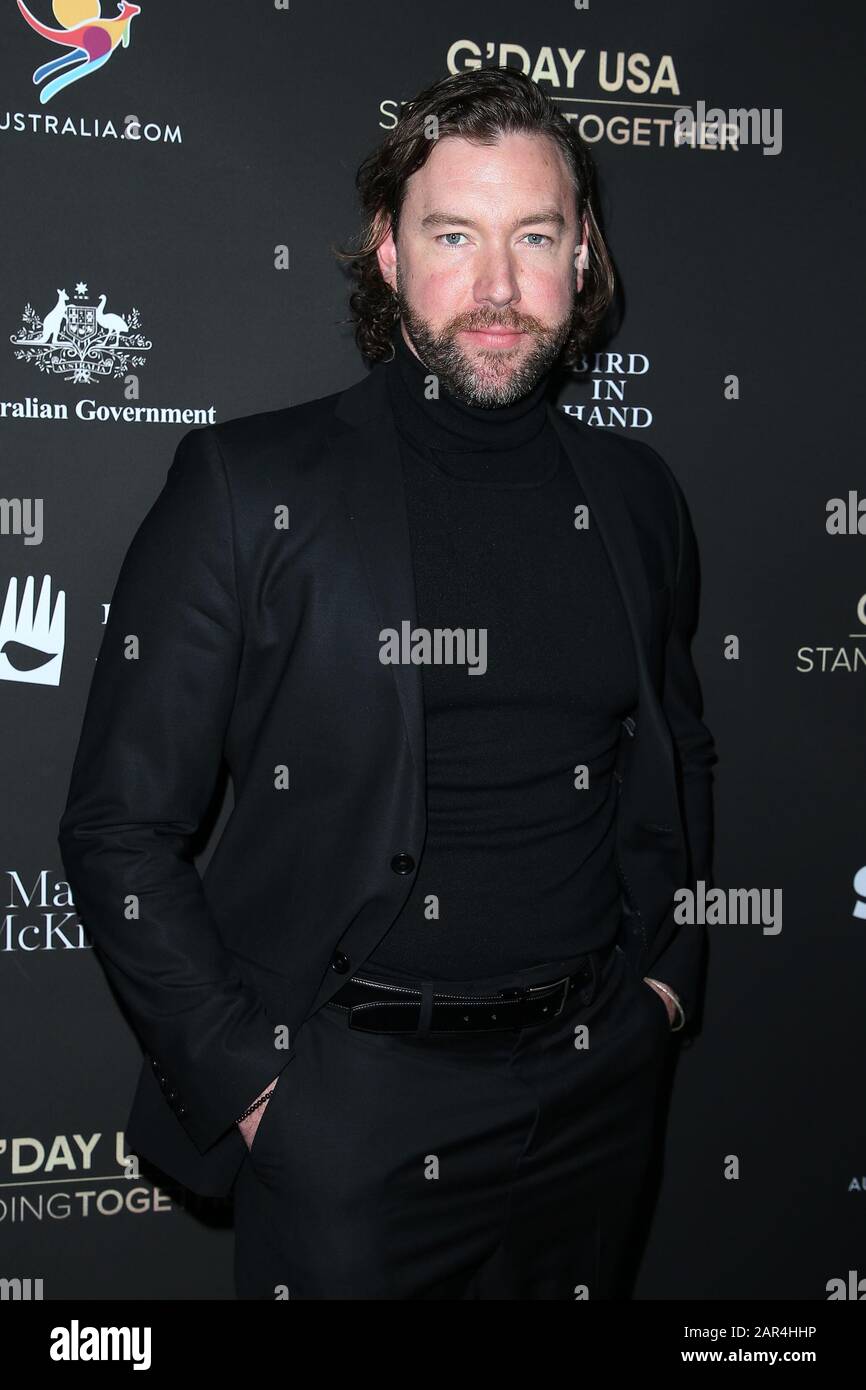 Lee Jones attends the G'Day USA 2020 held at the Beverly Wilshire Four ...