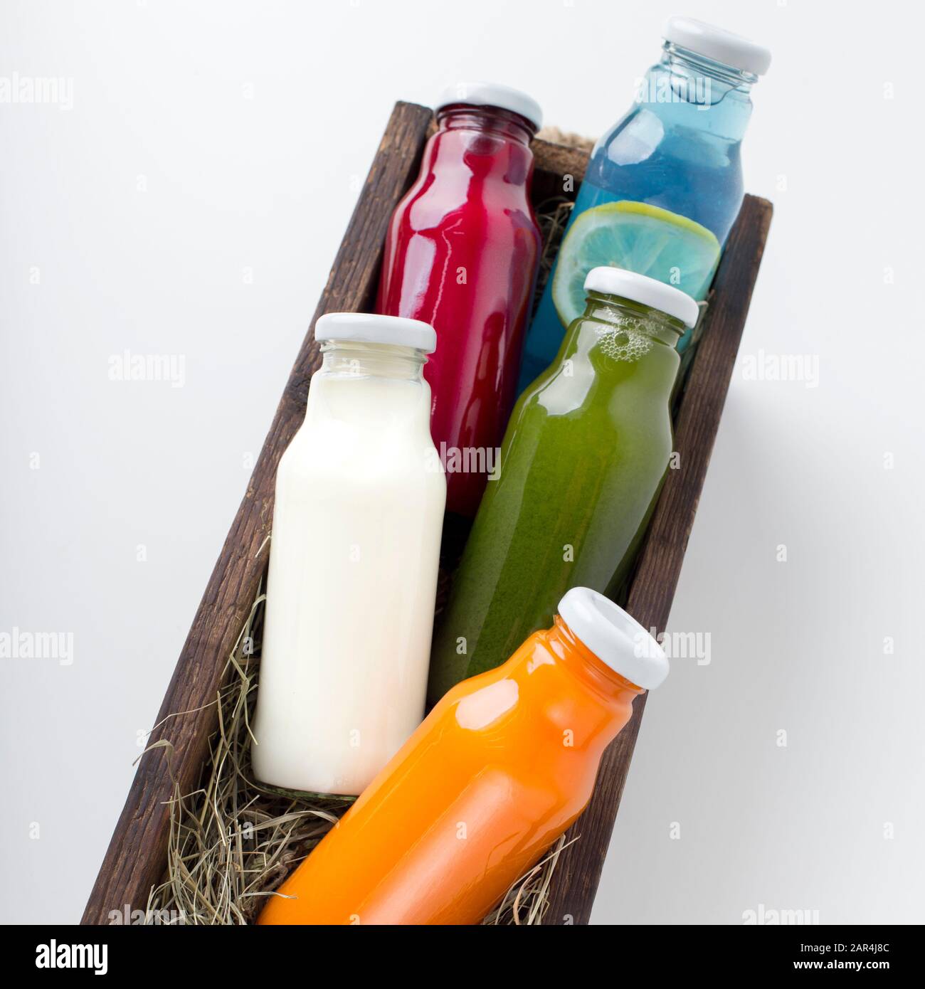 Juice box set on white hi-res stock photography and images - Alamy