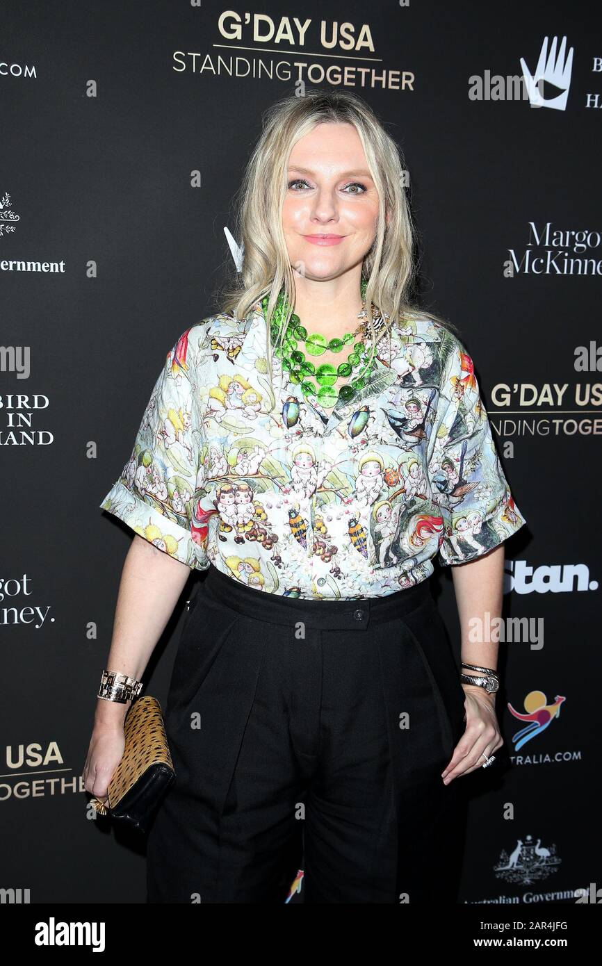 Laura Brown attends the G'Day USA 2020 held at the Beverly Wilshire ...