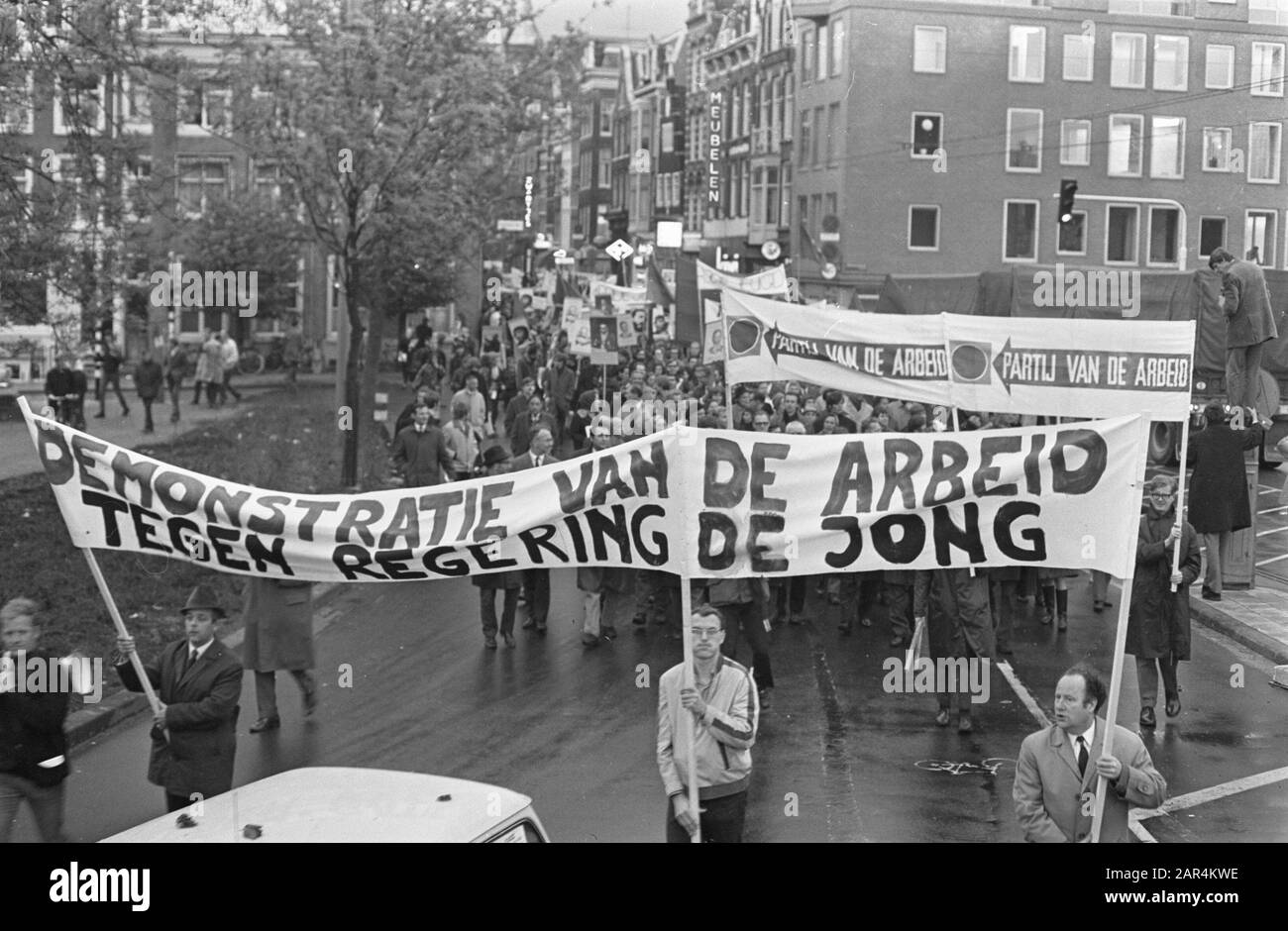 A May demonstration, leading the members of the PVDA Date: May 1, 1968 ...