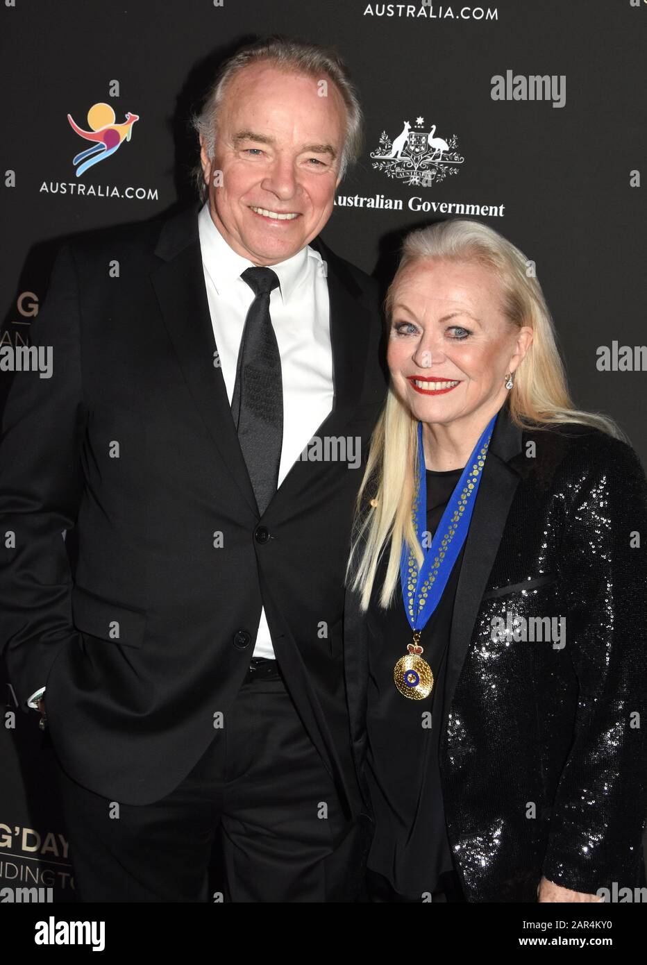 Beverly Hills, California, USA 25th January 2020 Actor Sean Taylor and ...