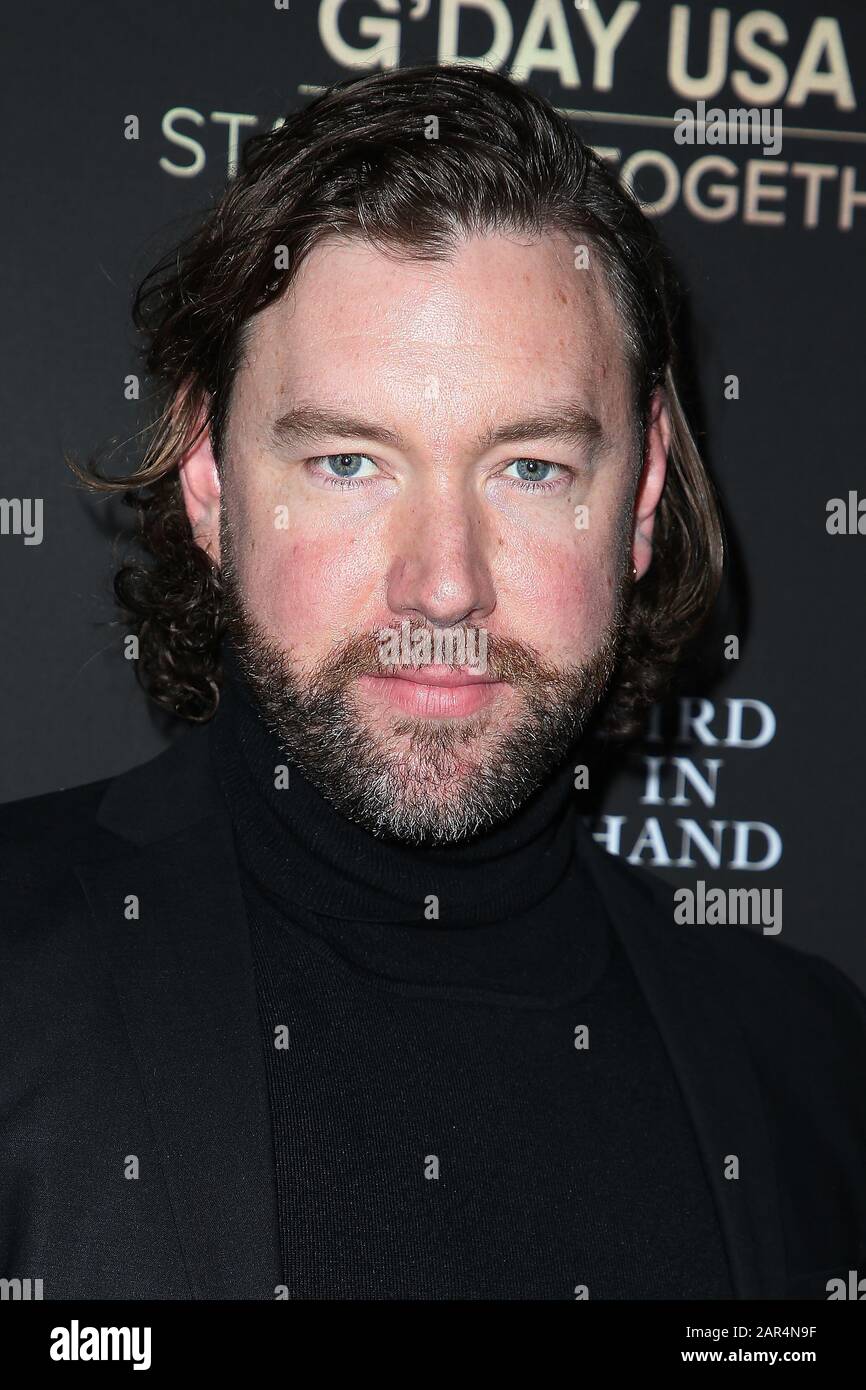 Lee Jones attends the G'Day USA 2020 held at the Beverly Wilshire Four ...
