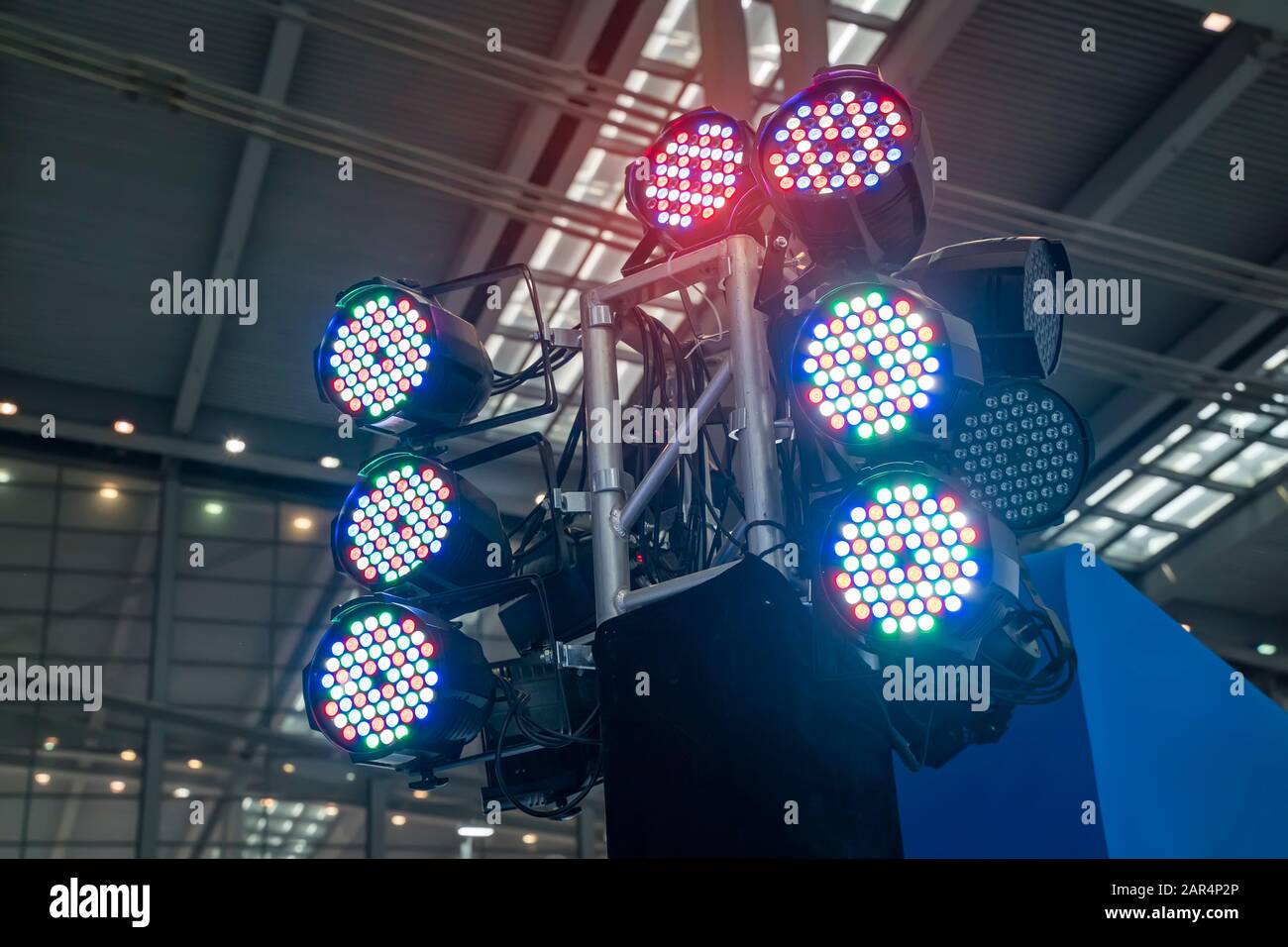 Led light exhibition design hi-res stock photography and images - Alamy