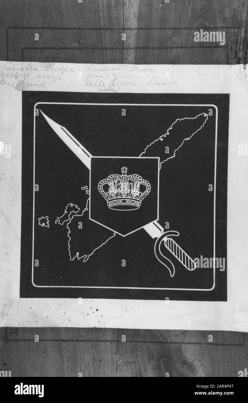 Reproductions of badges Emblem Territorial also Troop Command Sumatra ...