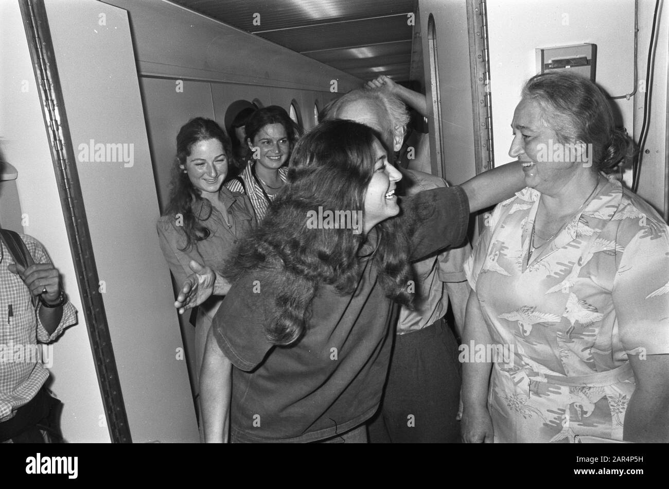 Kidnapped student Emily Ziumicq-Bergmann back at Schiphol Emily ...