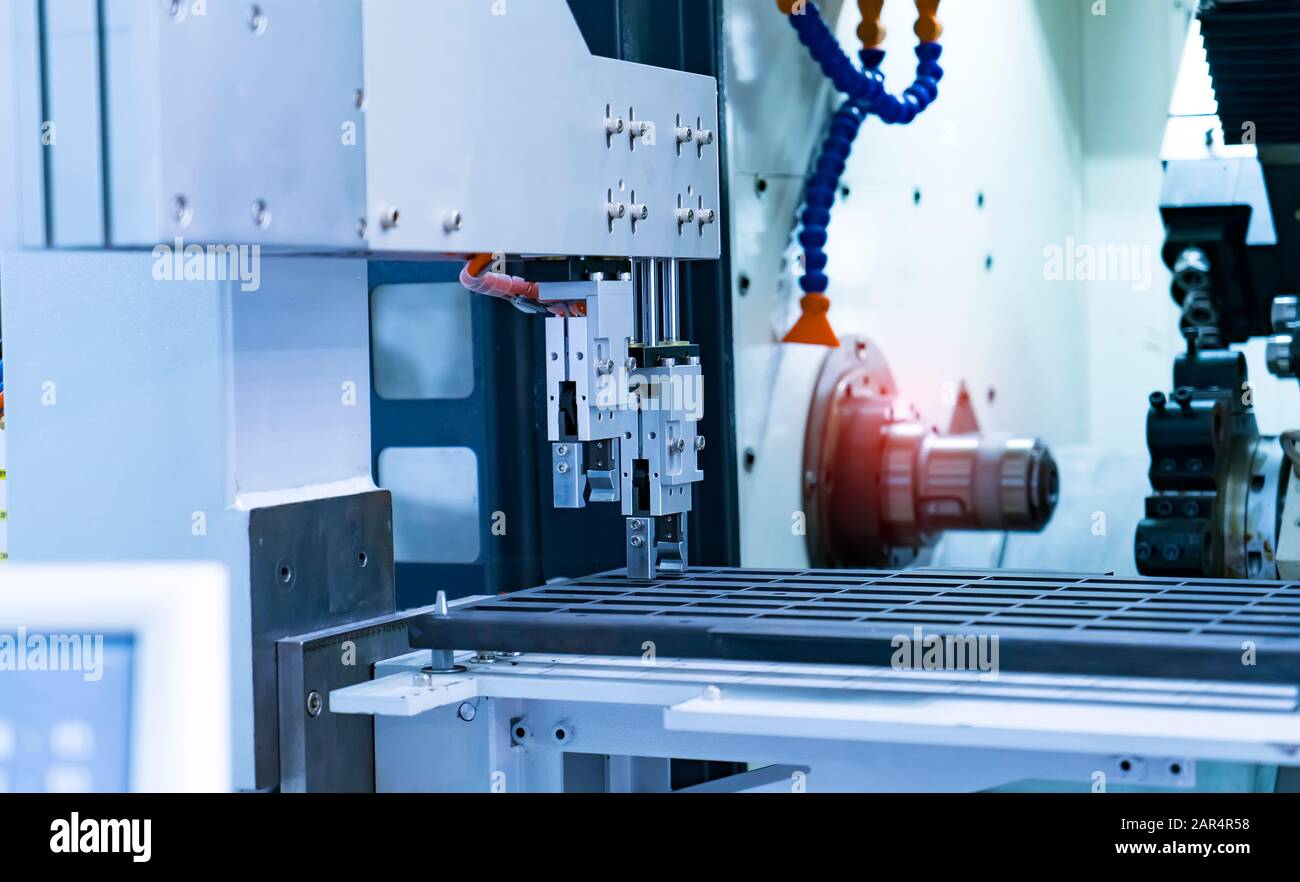 industrial CNC machine for working Stock Photo - Alamy