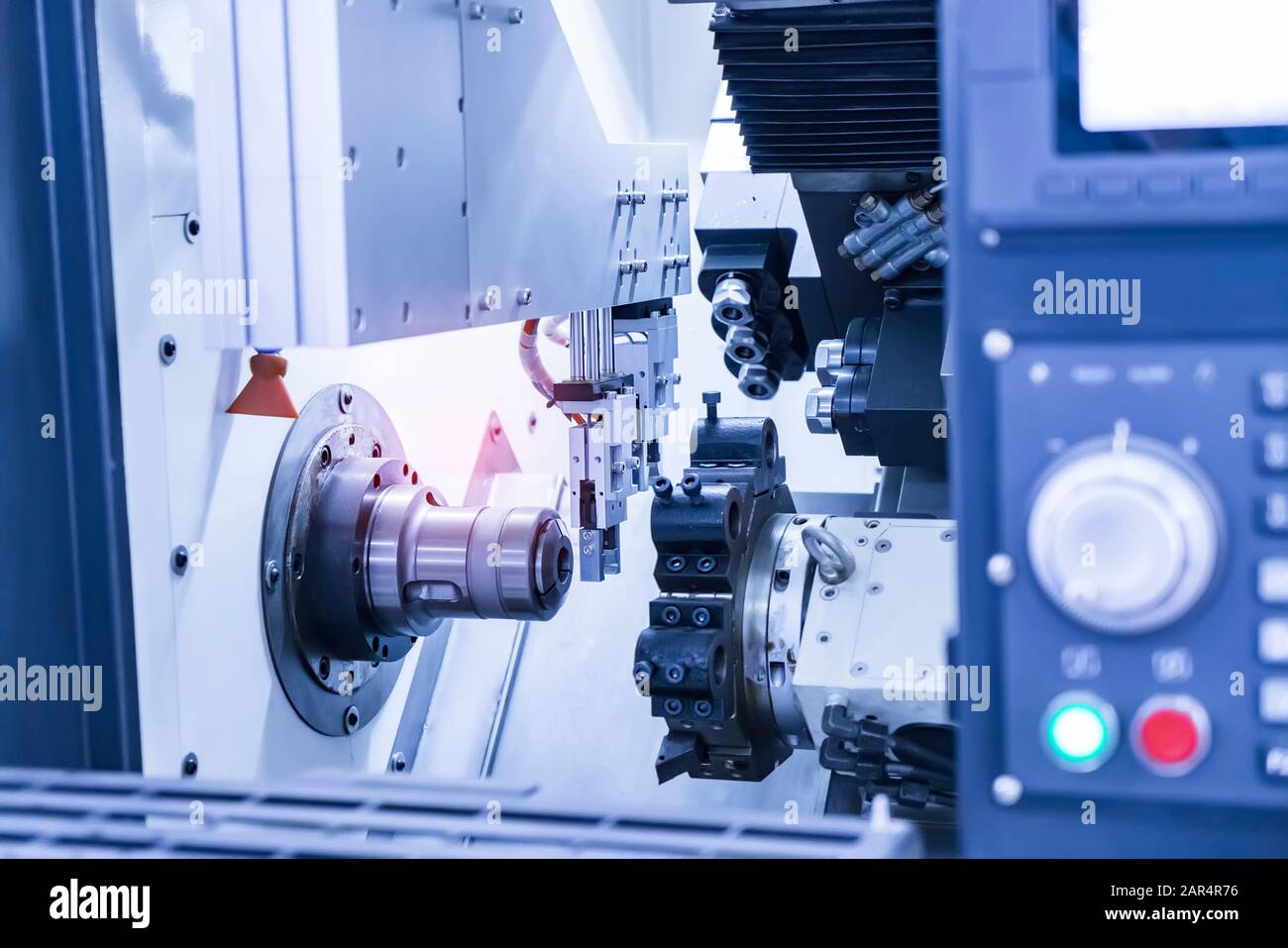 Process working cnc turning hi-res stock photography and images - Alamy