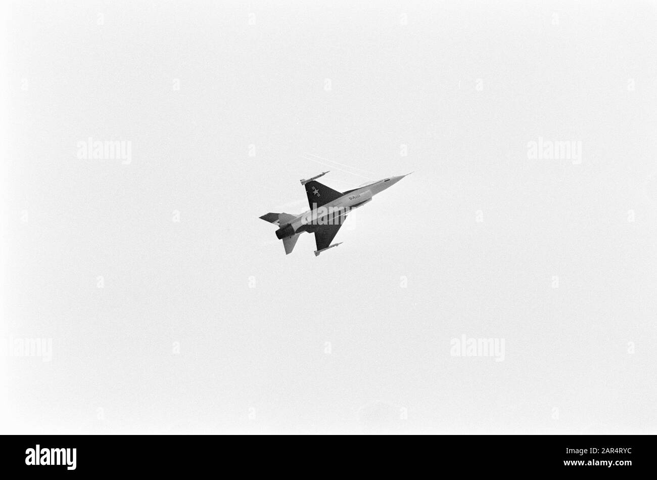 Demonstrations of the F16 at Volkel Air Base F16 in the flight Date: 19 ...