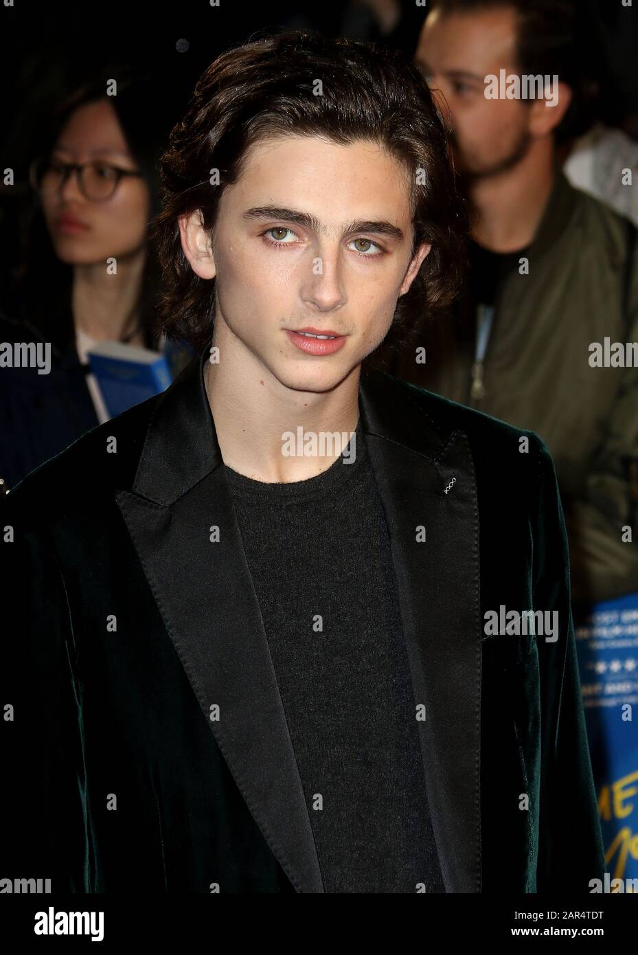 Timothee chalamet smile hi-res stock photography and images - Alamy