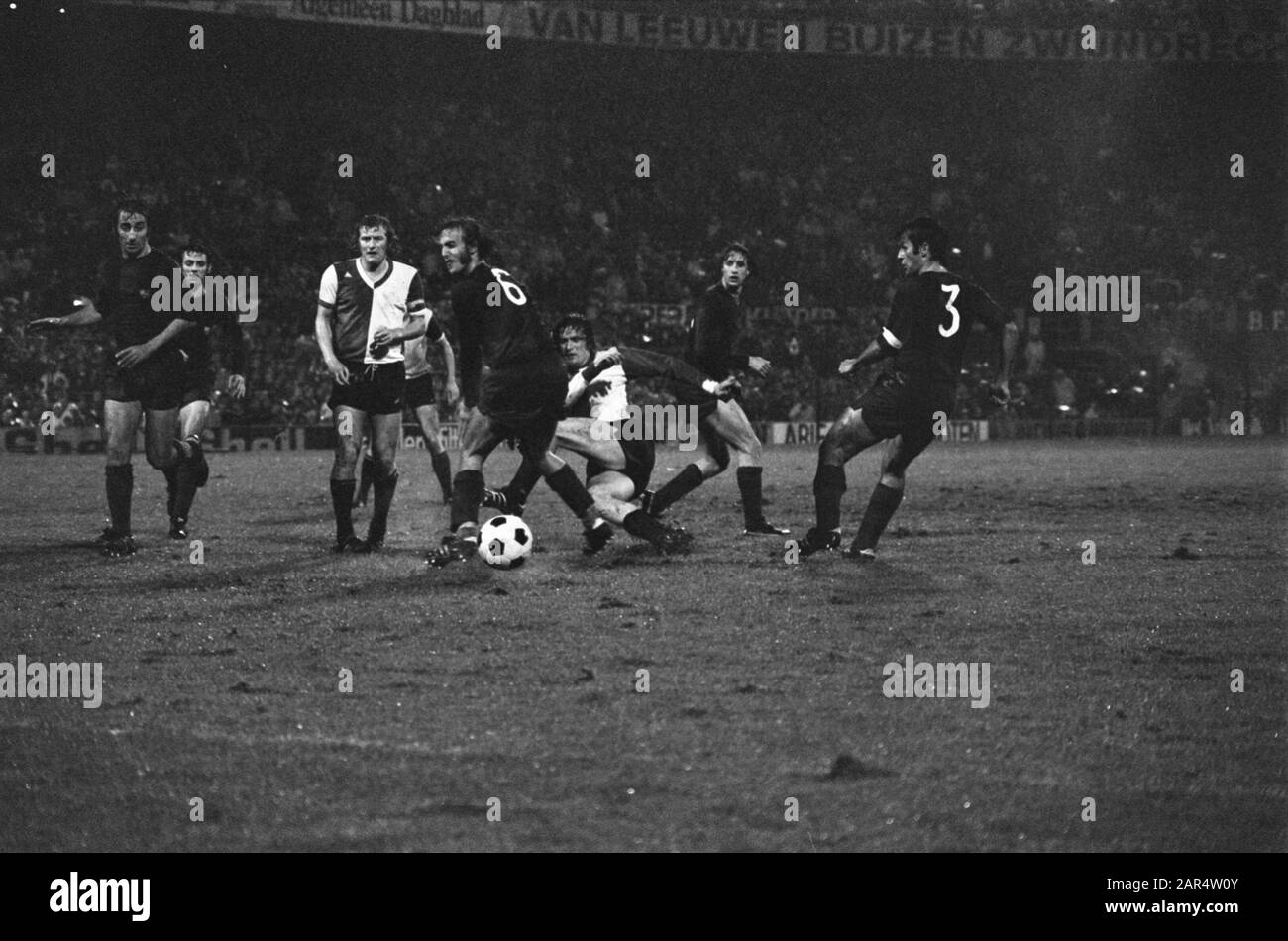 Feyenoord v barcelona 0 0 Black and White Stock Photos & Images - Alamy