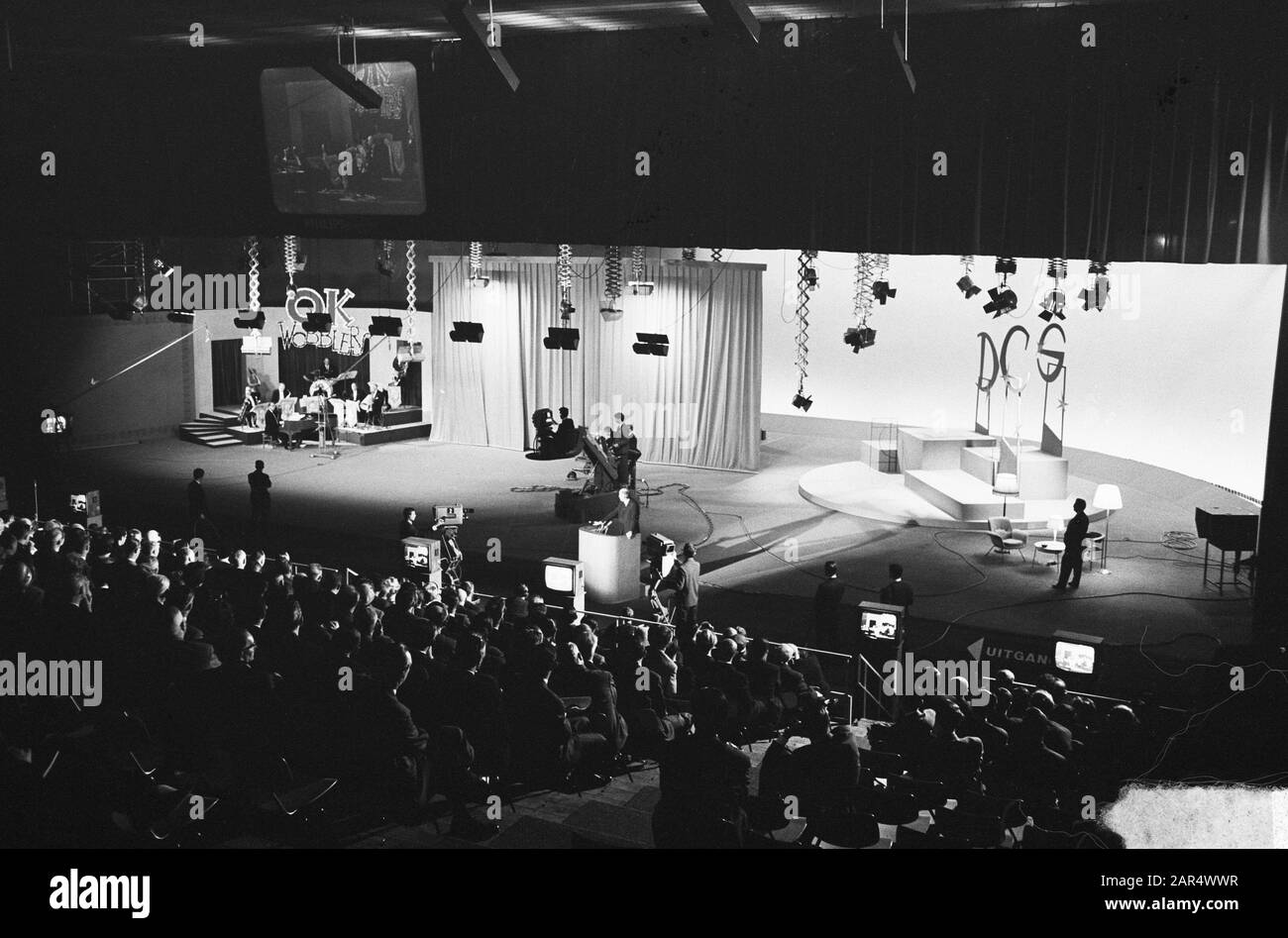 Firato 1963 opened in RAI building by Mr. E. A. Schuezzenhelm, Chairman ...