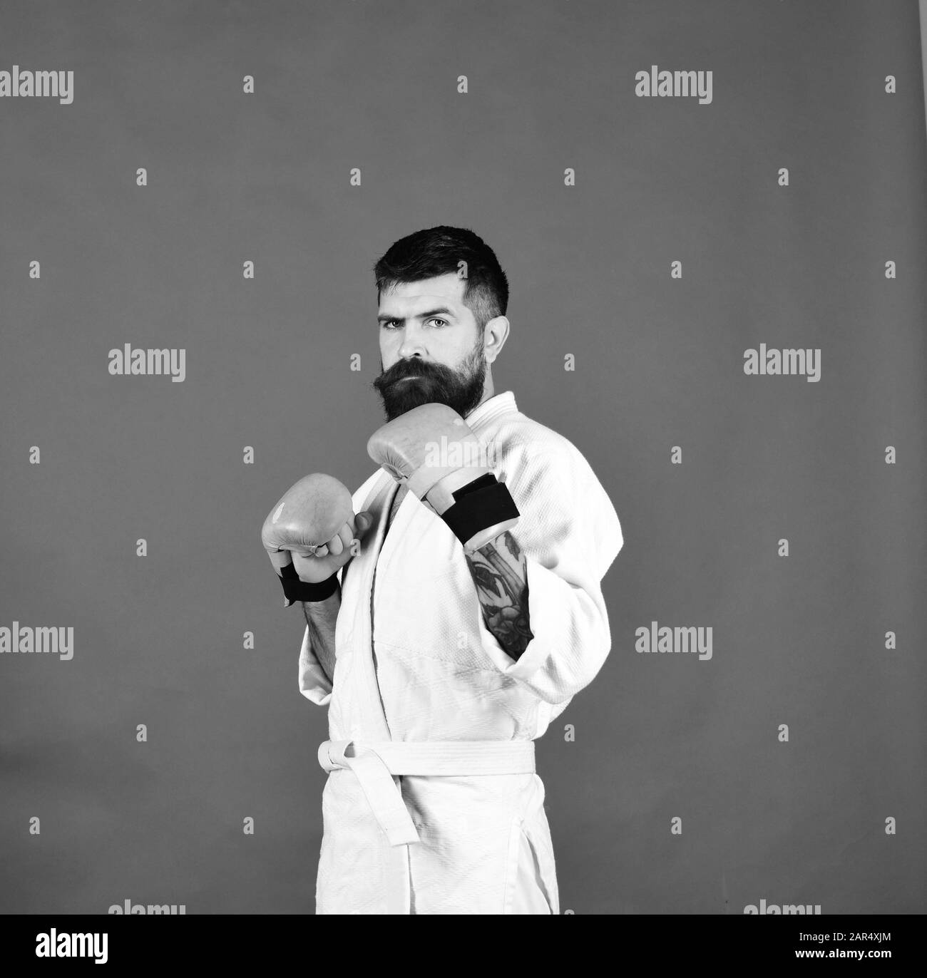 Combat practices Black and White Stock Photos & Images - Alamy