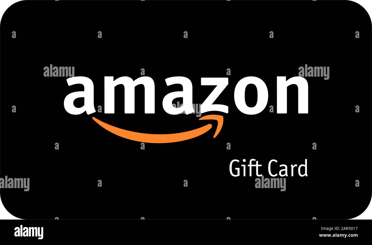 Amazon Gift Card Stock Photo - Alamy