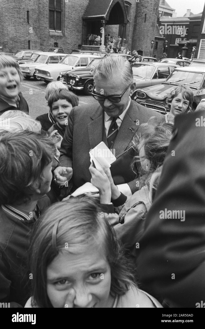 Prof. Steenkamp receives five group leaders, The Hague Geertsema ...