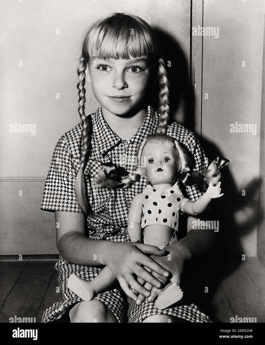 Vintage promotional portrait of Patty McCormack in the Bad Seed Stock ...