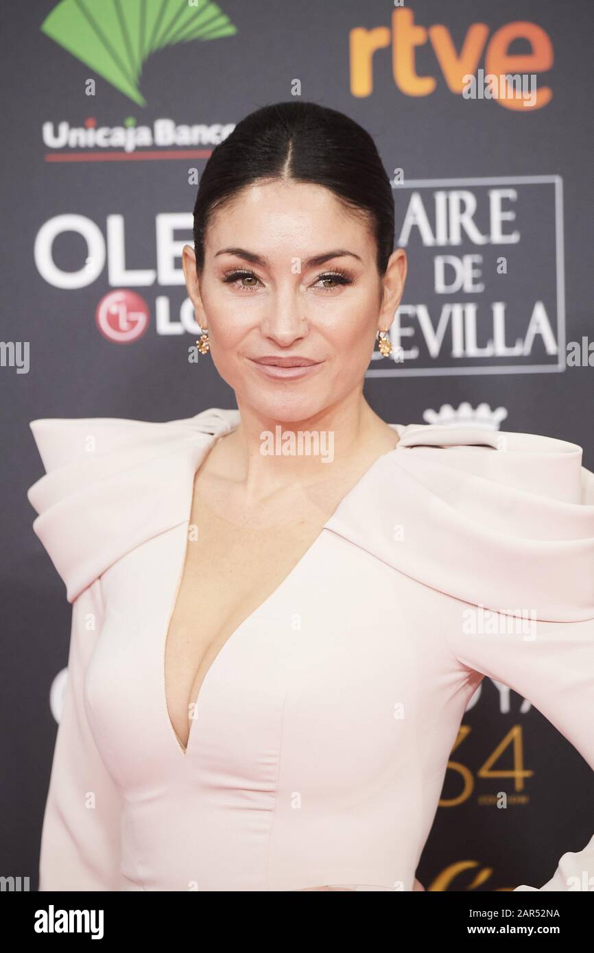 January 25, 2020, Malaga, Andalucia, Spain: Celia Flores attends 34th ...