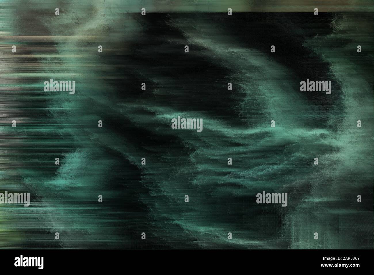 abstract background with digital broken destroyed noise and very dark ...