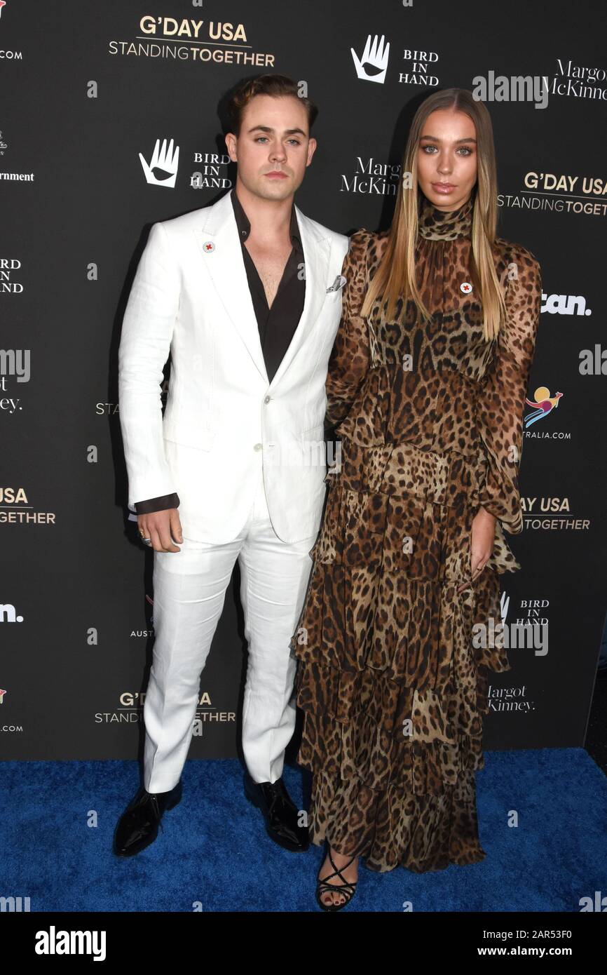 Beverly Hills, California, USA 25th January 2020 Actor Dacre Montgomery ...