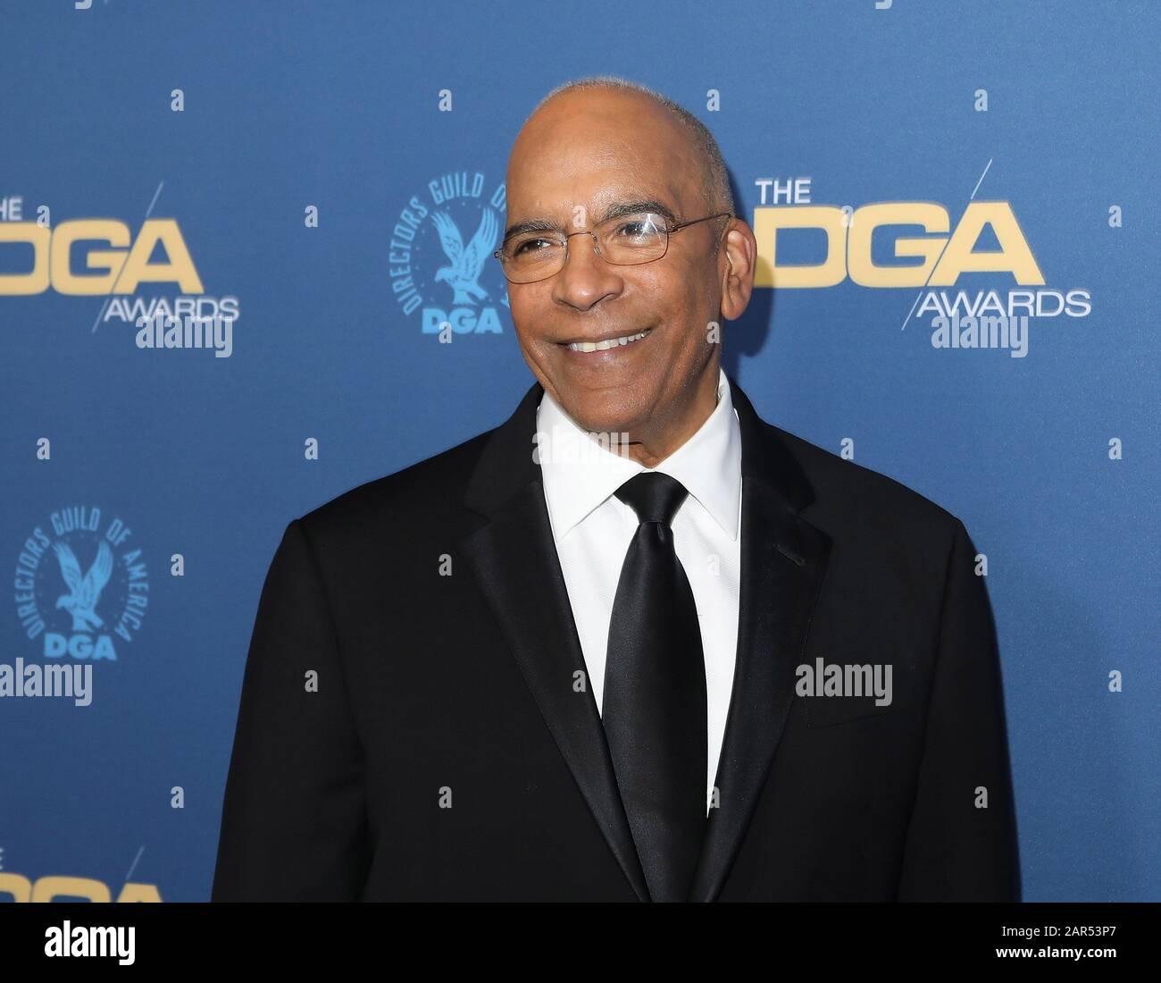 Los Angeles, USA. 25th Jan 2020. Stan Lathan arrives for the 72nd ...