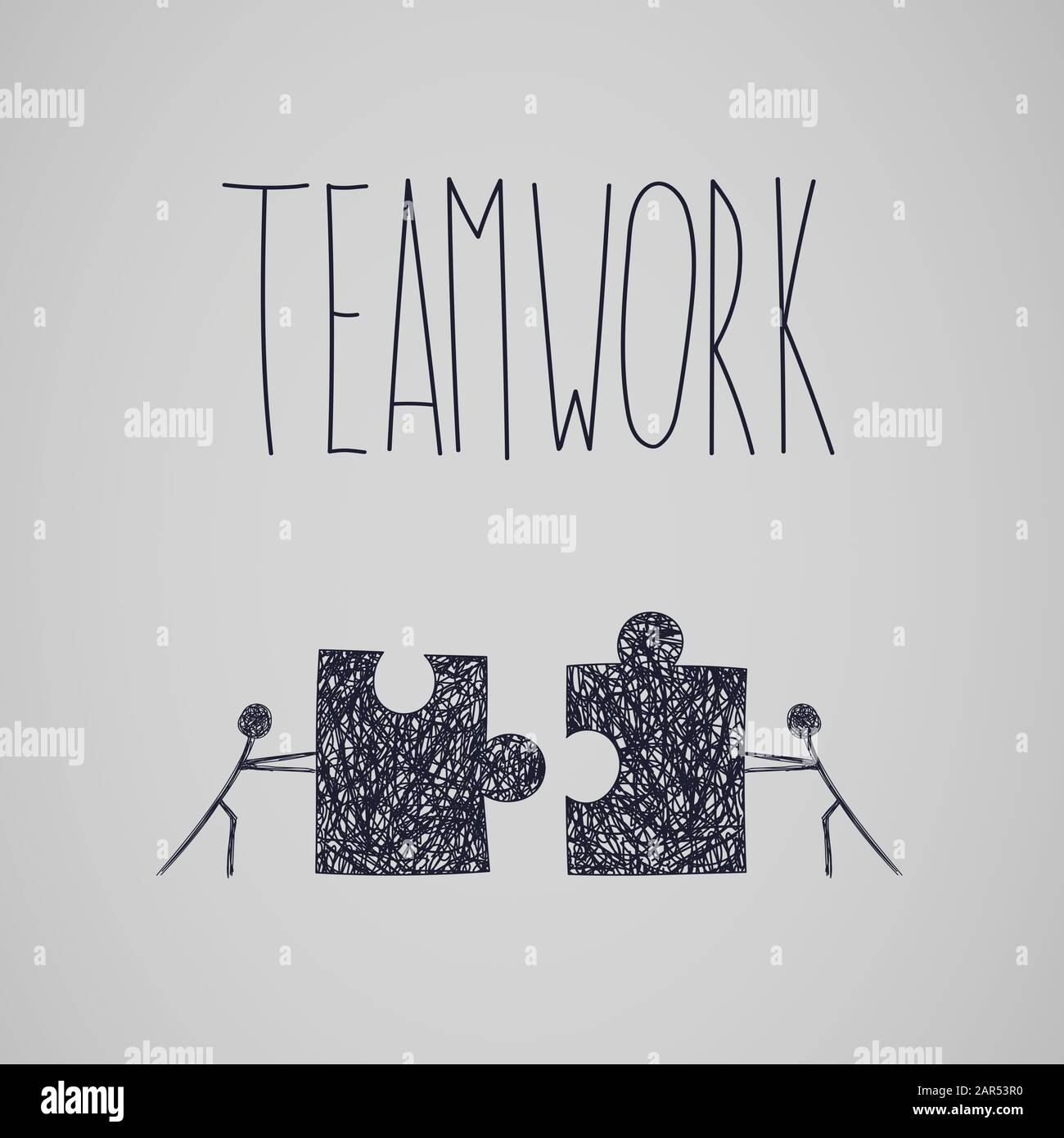 Integrated teamwork hi-res stock photography and images - Alamy