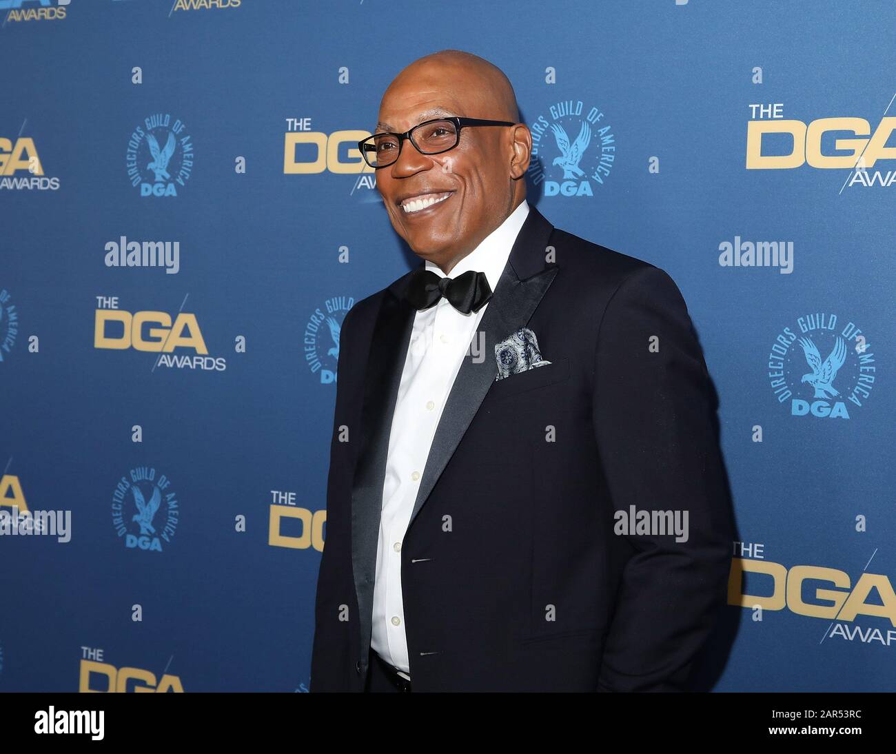 Los Angeles, USA. 25th Jan 2020. Stan Lathan arrives for the 72nd ...
