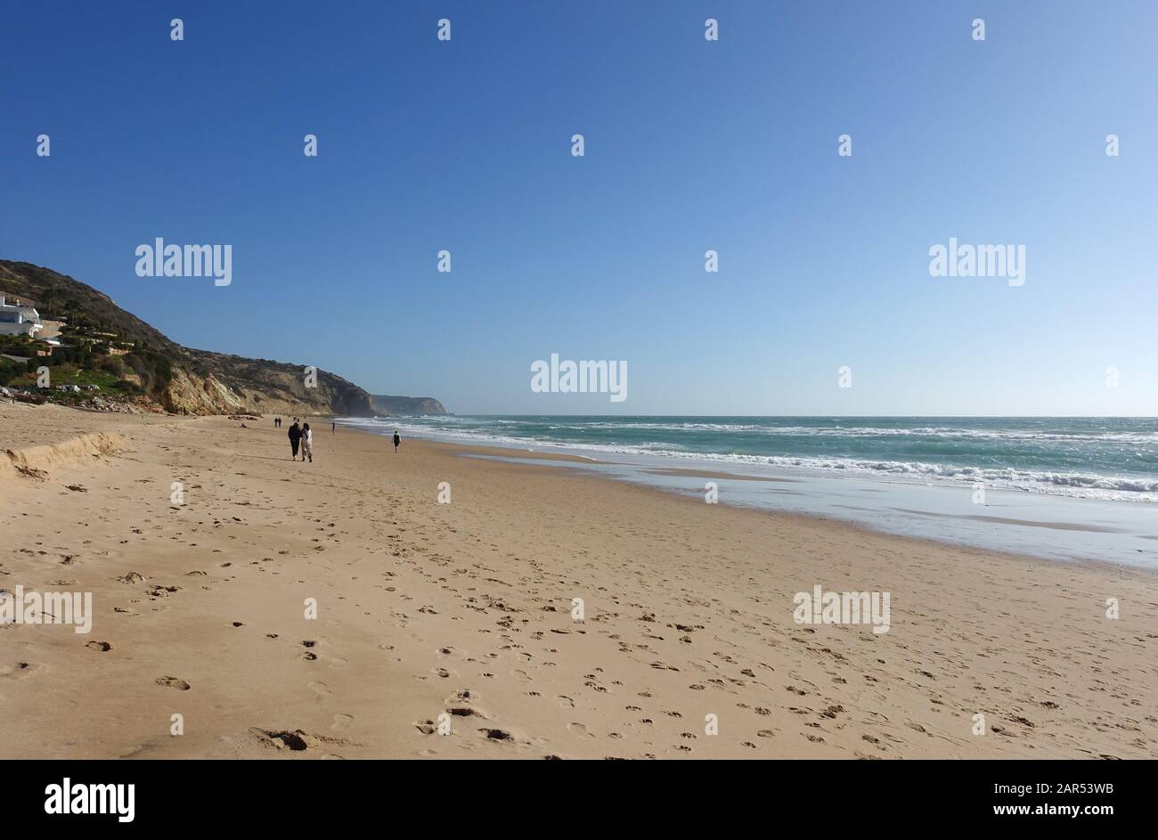Salema beach algarve hi-res stock photography and images - Alamy