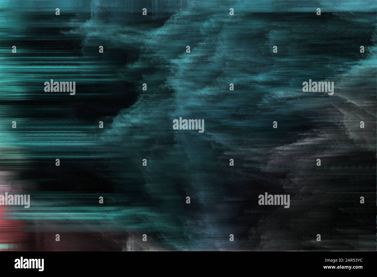 abstract background with digital bad destroyed noise and very dark blue ...