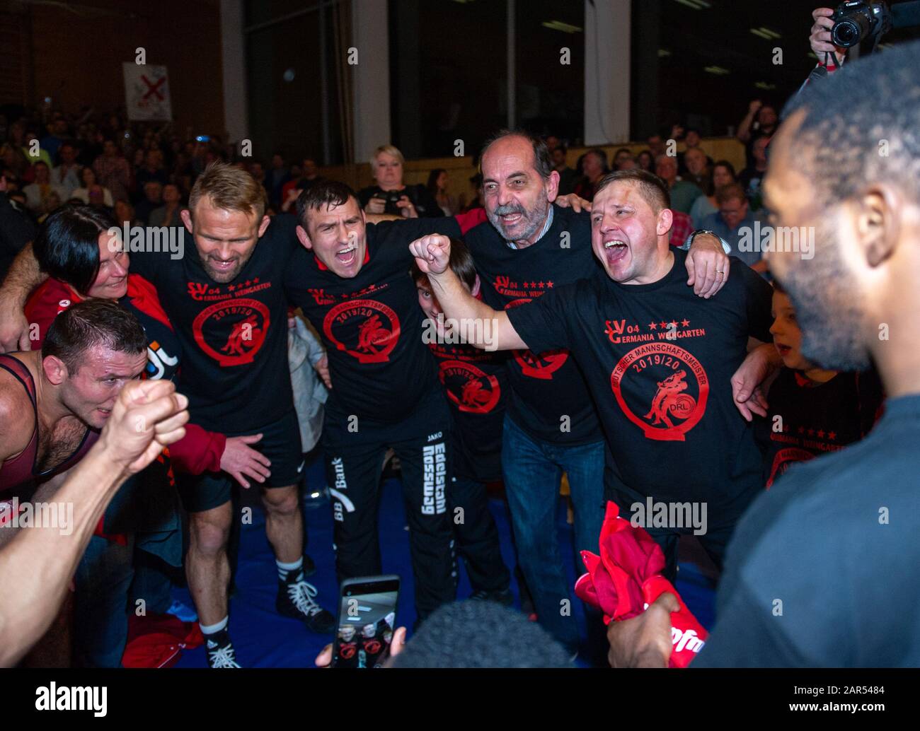 Vineyard, Deutschland. 25th Jan, 2020. Frank Heinzelbecker, coach of ...