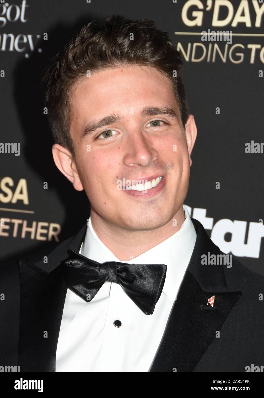 Beverly Hills, California, USA 25th January 2020 Actor Jake Schrader ...