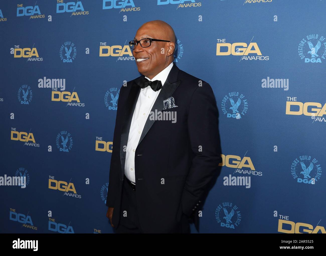 Los Angeles, USA. 25th Jan 2020. Stan Lathan arrives for the 72nd ...