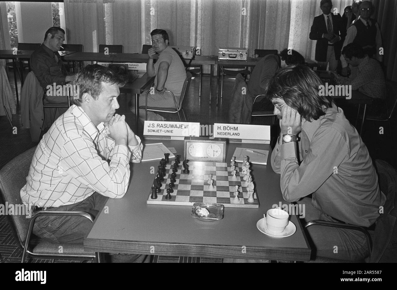 Hans böhm chess Black and White Stock Photos & Images - Alamy