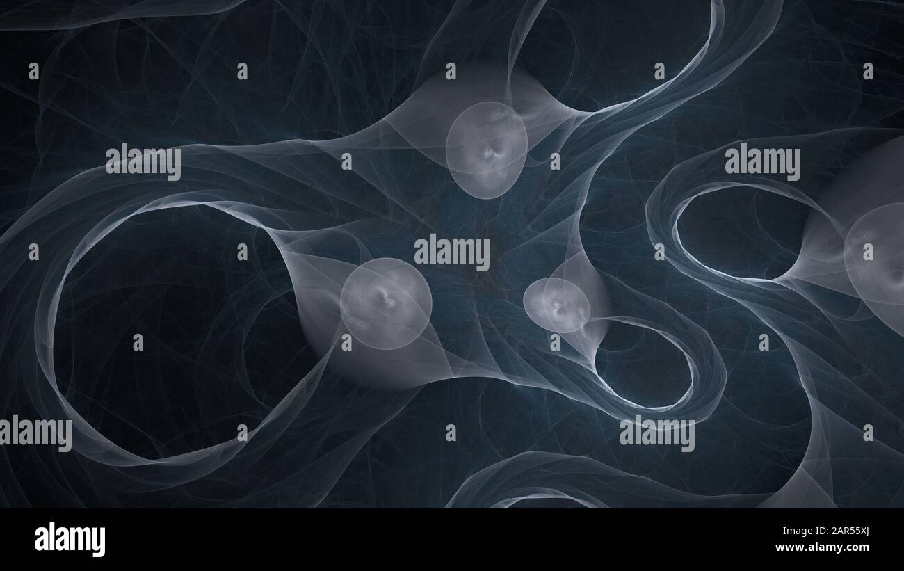 Dark matter abstract background, computer generated, 3D rendering Stock ...