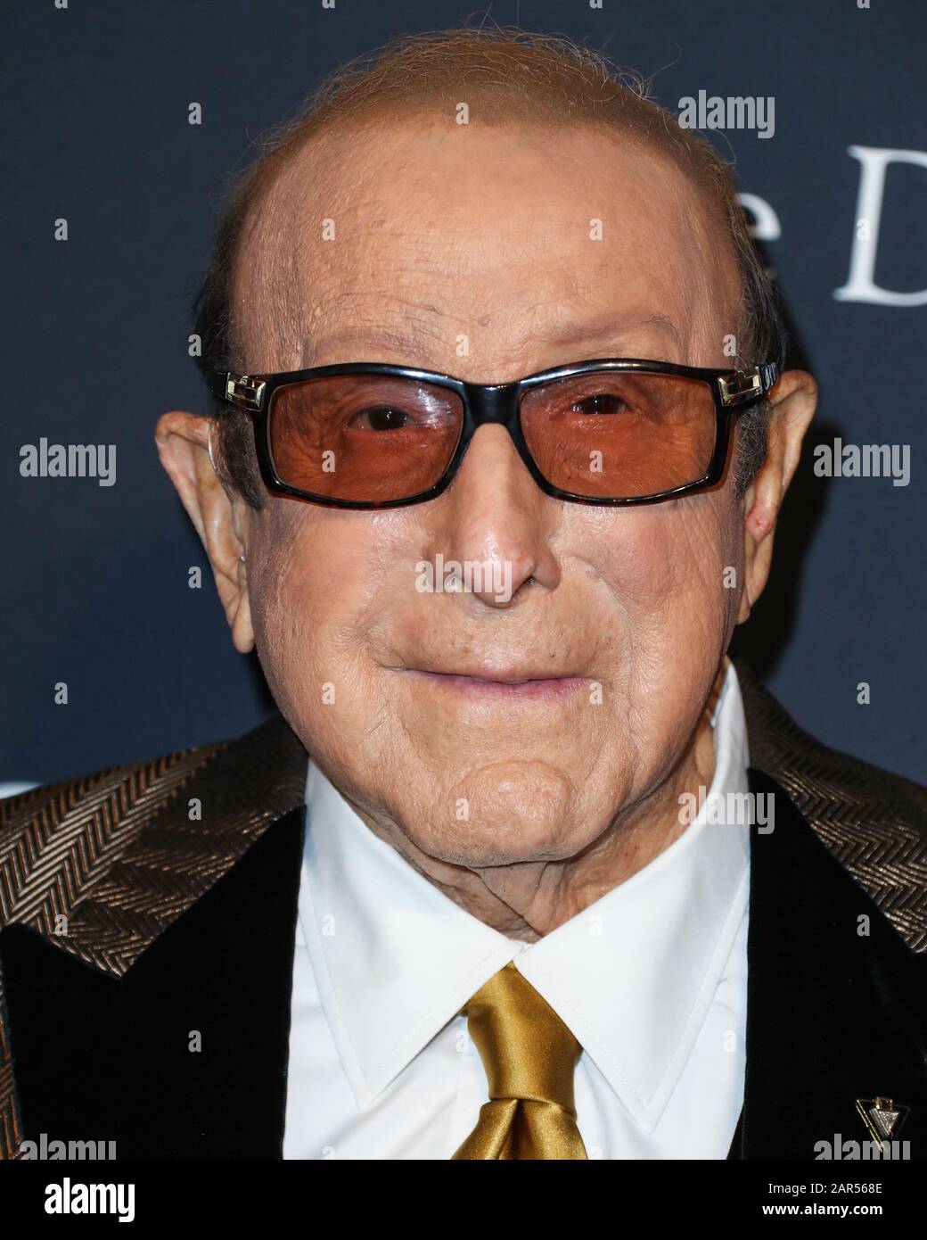 BEVERLY HILLS, LOS ANGELES, CALIFORNIA, USA - JANUARY 25: Clive Davis ...