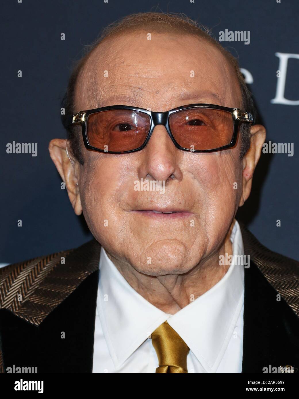 BEVERLY HILLS, LOS ANGELES, CALIFORNIA, USA - JANUARY 25: Clive Davis ...