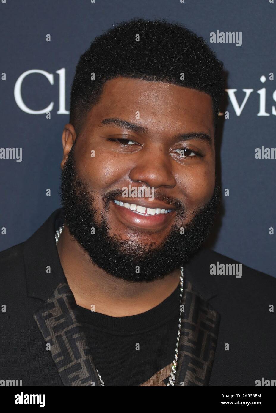 BEVERLY HILLS, LOS ANGELES, CALIFORNIA, USA - JANUARY 25: Khalid ...