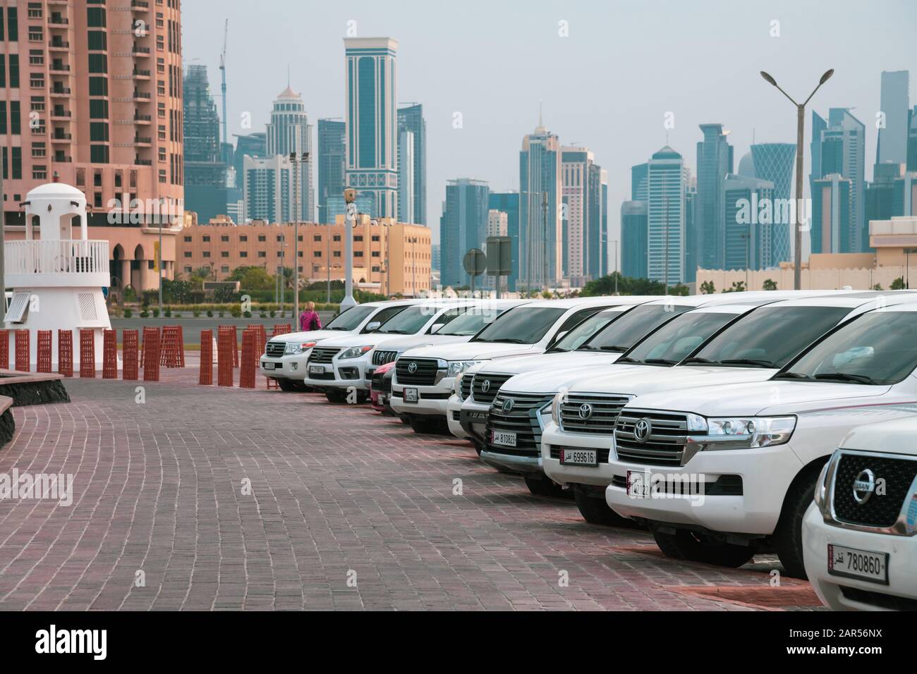 Doha background hi-res stock photography and images - Alamy