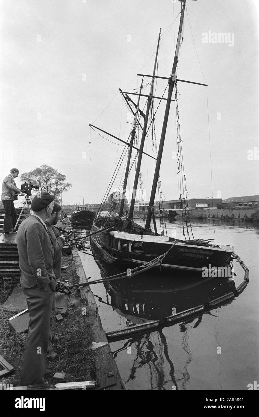 The ship Charlotte Rhodes, the ship from the TV series The Onedine Line ...
