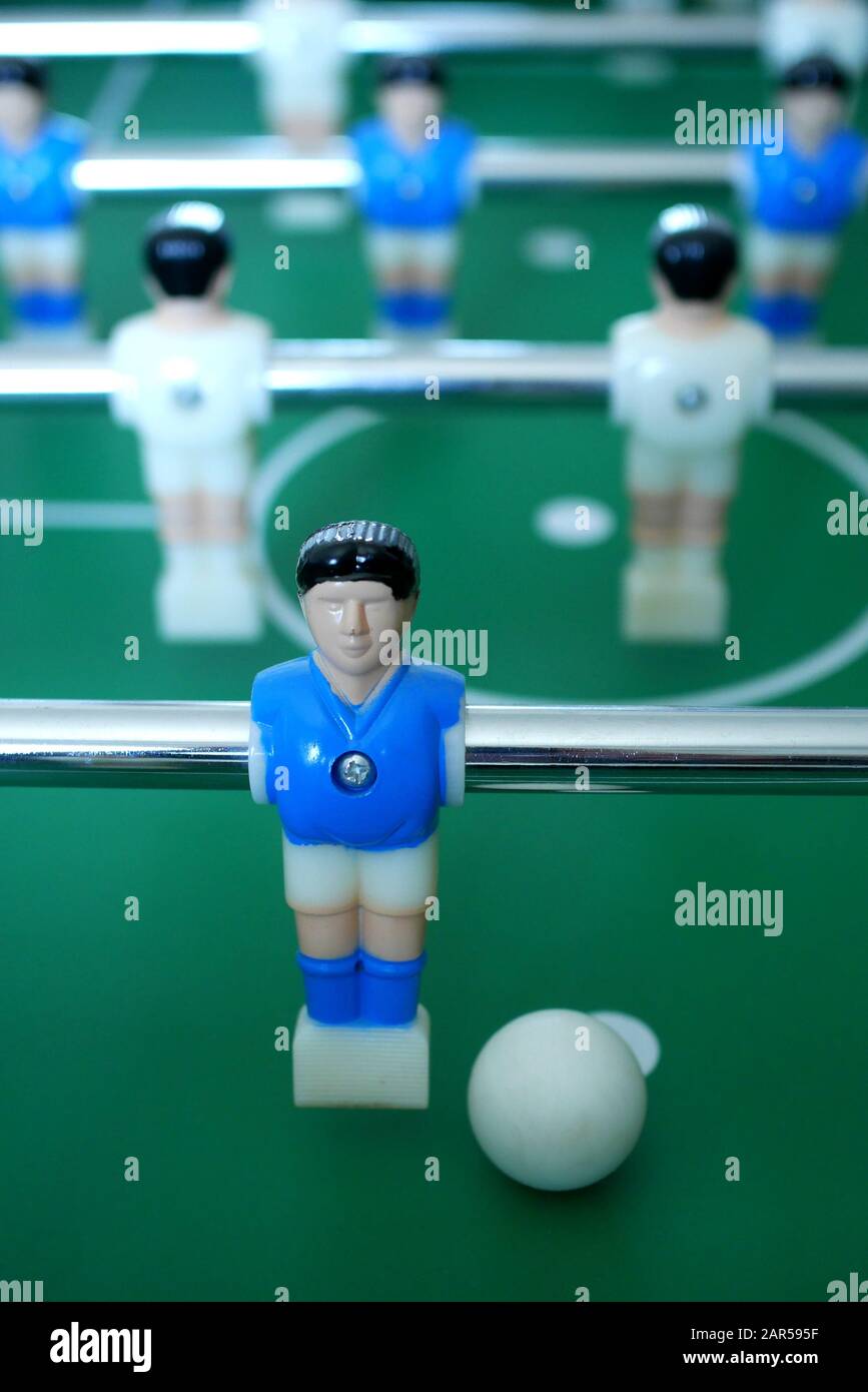 Table football, foosball, table Stock Photo - Alamy