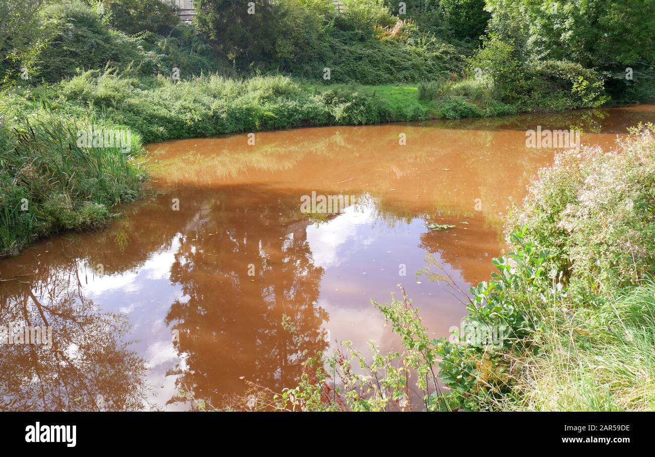 Winding hole on the Brecon and Monmouthshire canal, Talybont on Usk ...