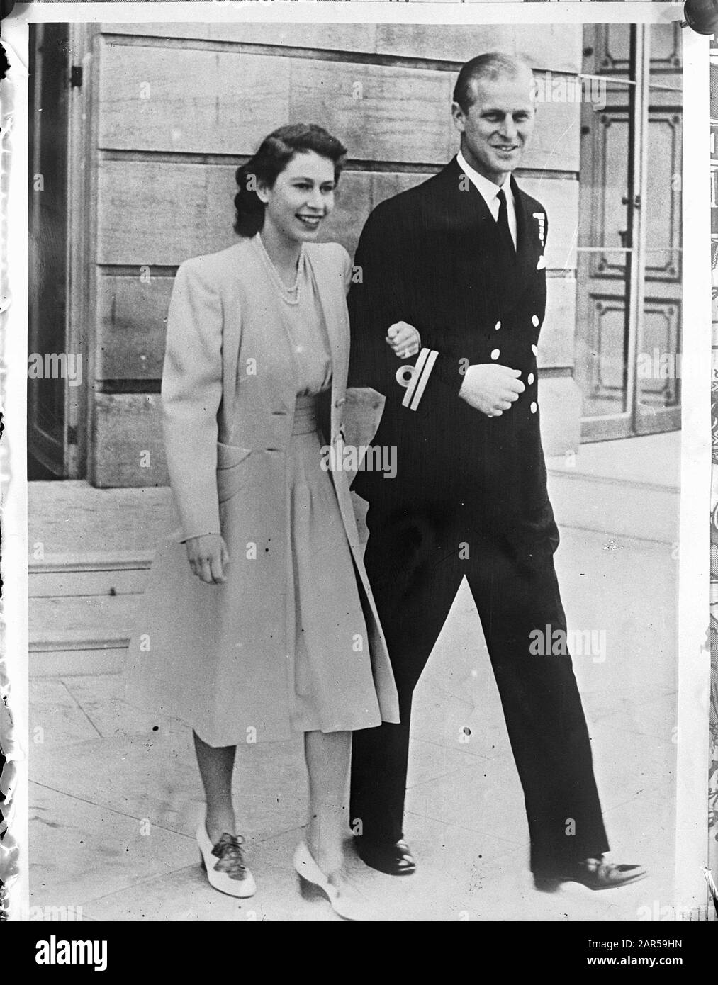 Philip mountbatten Black and White Stock Photos & Images - Alamy
