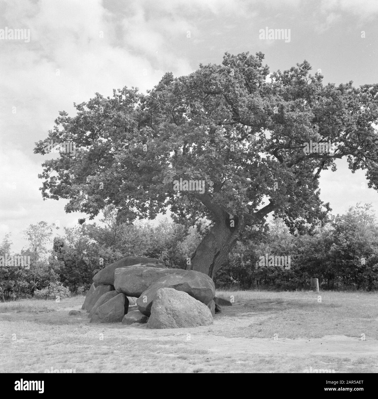 Trip through the Netherlands Hunebed aan Rolde Date: 1965 Location ...