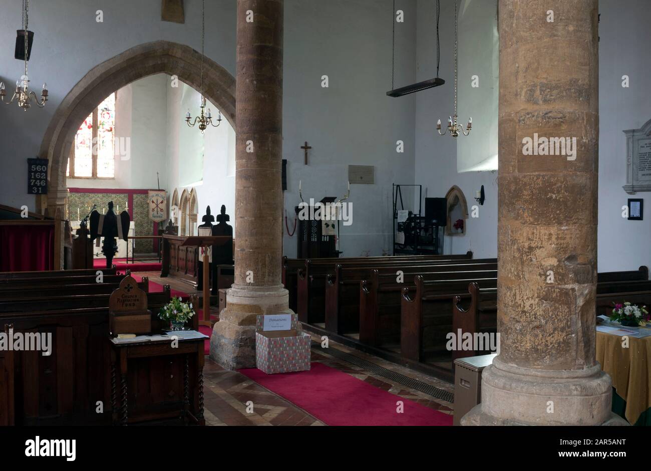 St. Peter and St Paul`s Church, Hannington, Northamptonshire, England ...
