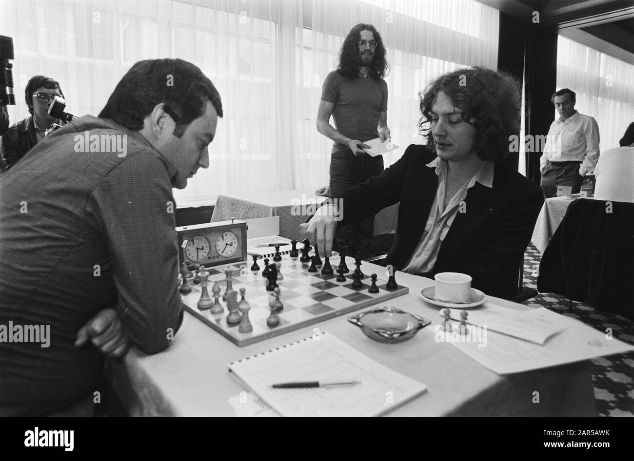 Ibm chess tournament 8th round hi-res stock photography and images - Alamy