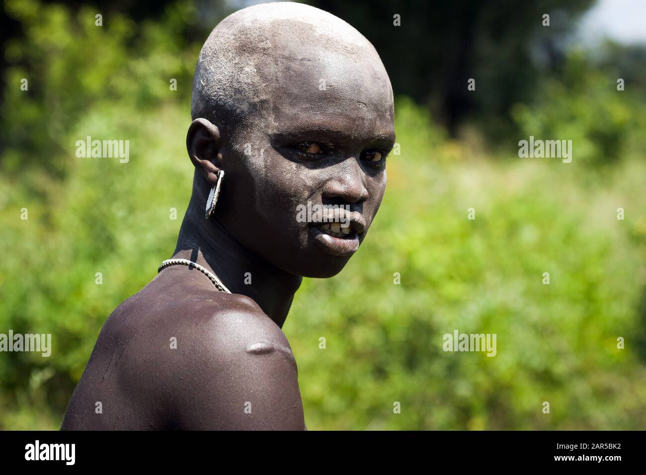 Ritual africa scarification hi-res stock photography and images - Alamy