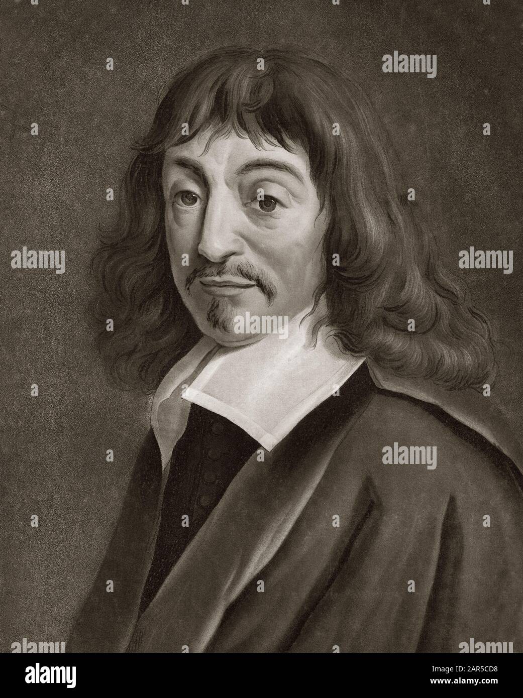 Portrait of Rene Descartes (1596-1650), French philosopher and writer ... Portrait of Rene Descartes (1596-1650), French philosopher and writer ...
