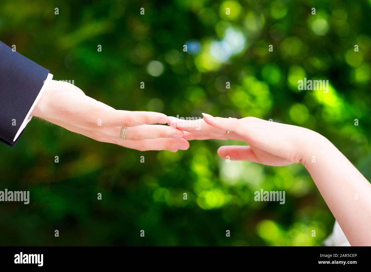 Fingertips each other hi-res stock photography and images - Alamy